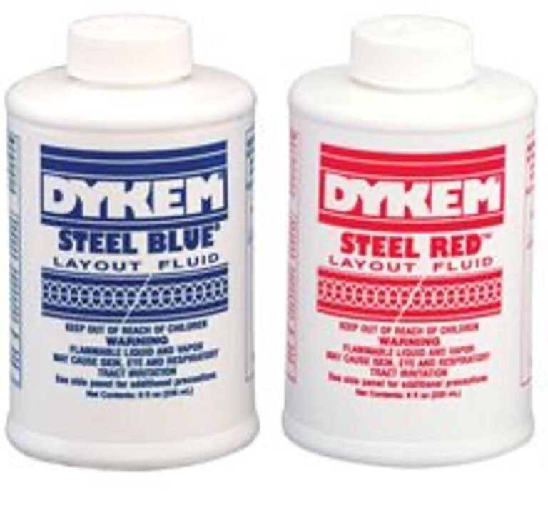 Buy DYKEM Steel Blue & Red Layout Fluid 8oz Online India