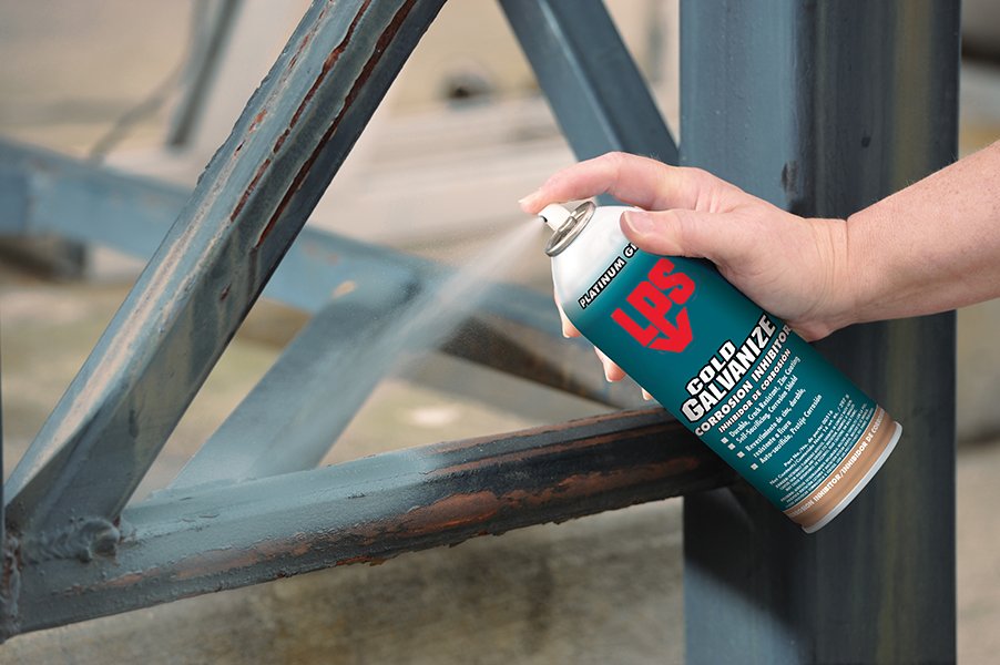 00516 (14oz) LPS Cold Galvanize (Corrosion Inhibitor) - Knowell Corporation